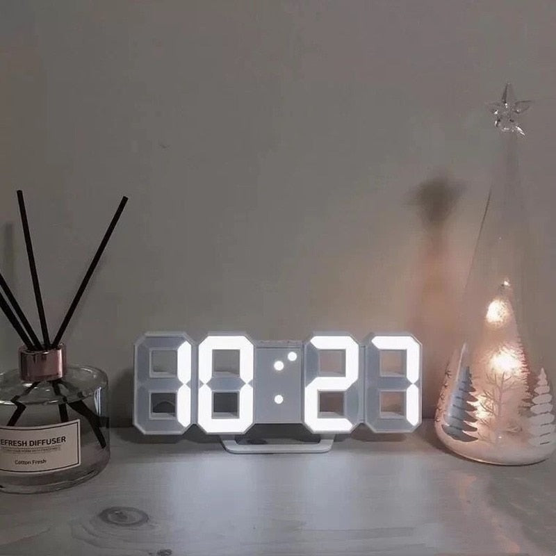 " Buy 3D LED Clock for Home and Office | GNRC Designs"